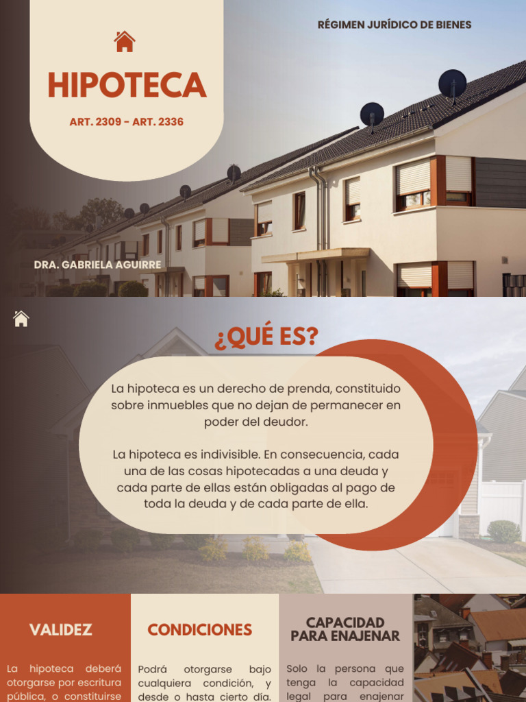 HIPOTECA-fusionado (1) - Compressed | PDF | Ley de hipotecas | Propiedad