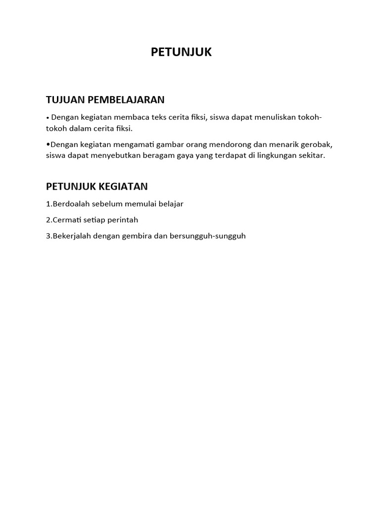 LKPD Tema 8 Subtema 2 Pembelajaran 1 | PDF | Olahraga & Rekreasi ...