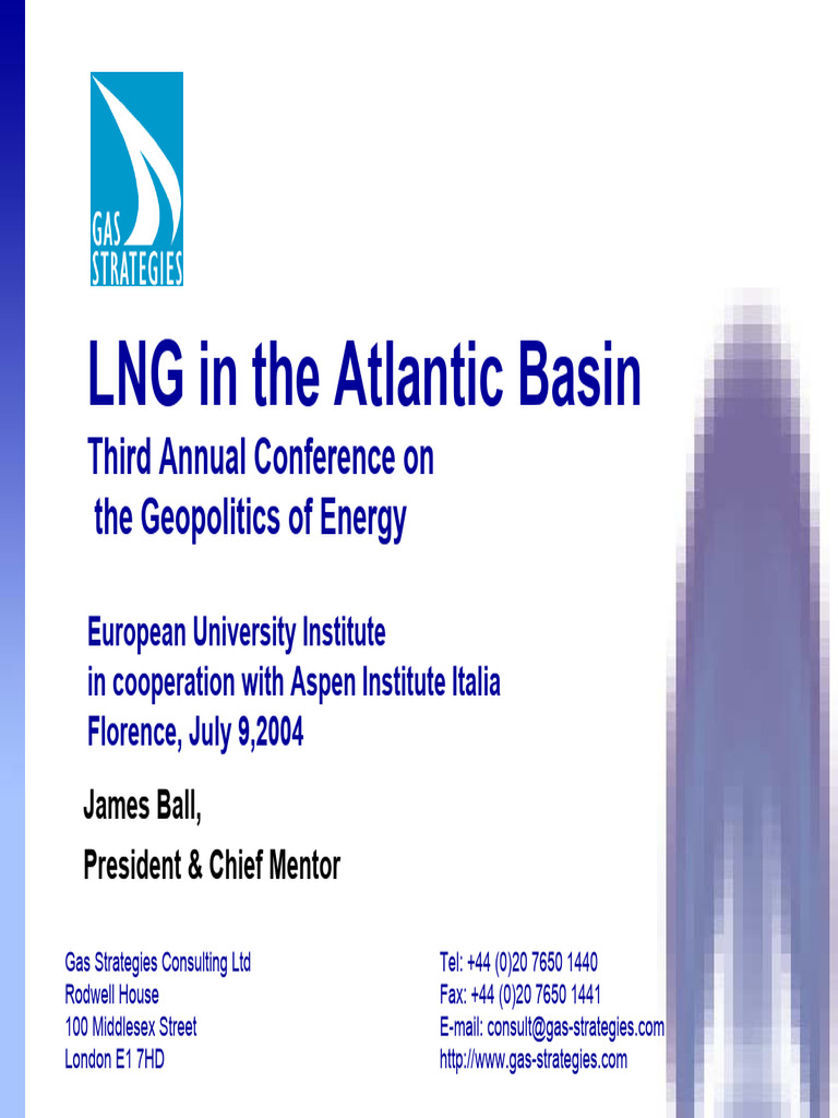 LNG in Atlantic Basin | PDF | Liquefied Natural Gas | Natural Gas