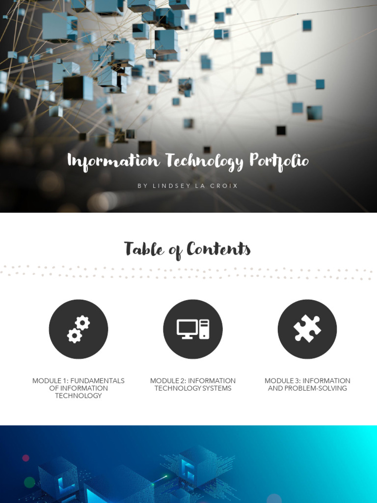 Information Technology Portfolio Unit 1 | Download Free PDF | Internet ...