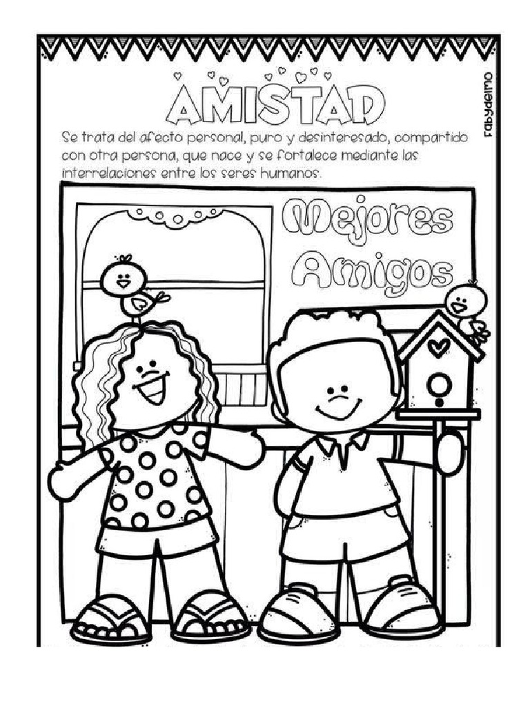 Amistad Ficha Pdf