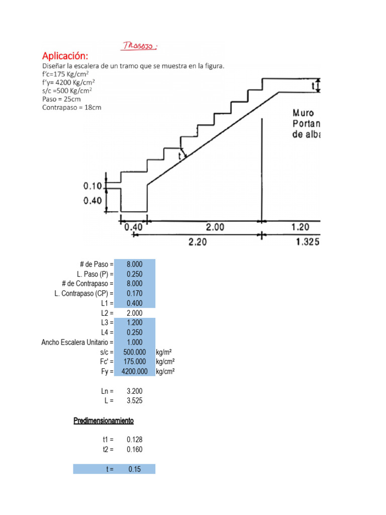 Escalera (Práctica) | PDF | Technology & Engineering