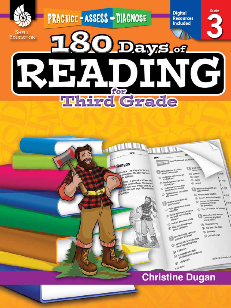 Reading - 180 Days of Reading For Third Grade | PDF | Reading ...