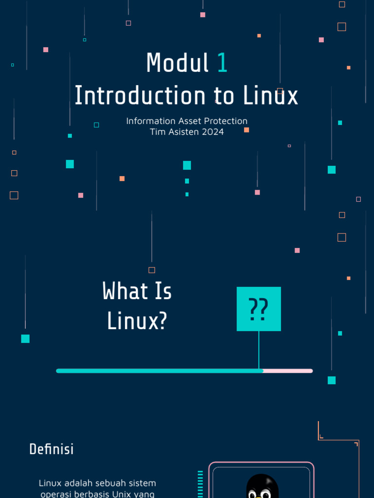 Modul 1 - Introduction To Linux | PDF | Komputer
