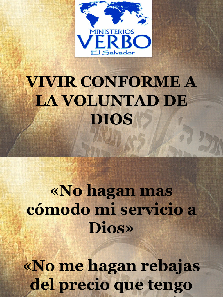 Vivir Conforme A La Voluntad de Dios en El 2014 - Domingo 11 Enero 2014 | PDF | Cocina, comidas ...