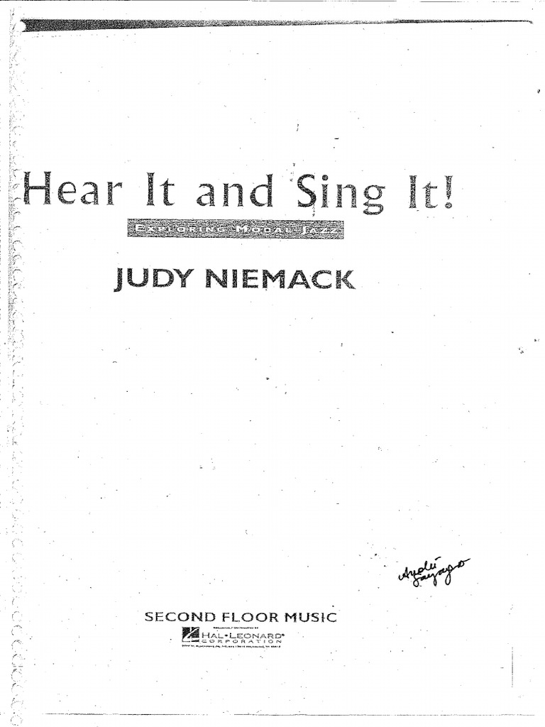 Judy Niemack 1 | PDF