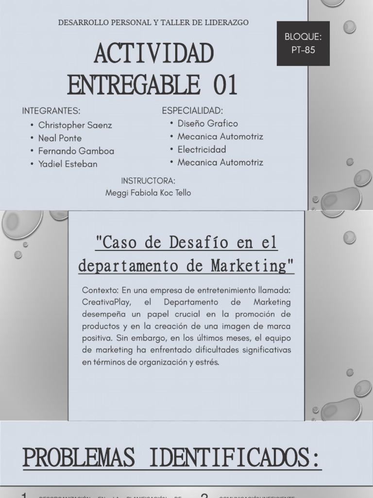 Actividad Entregable 1 - Desarrollo Personal y Taller de Liderazgo | PDF | Las emociones ...