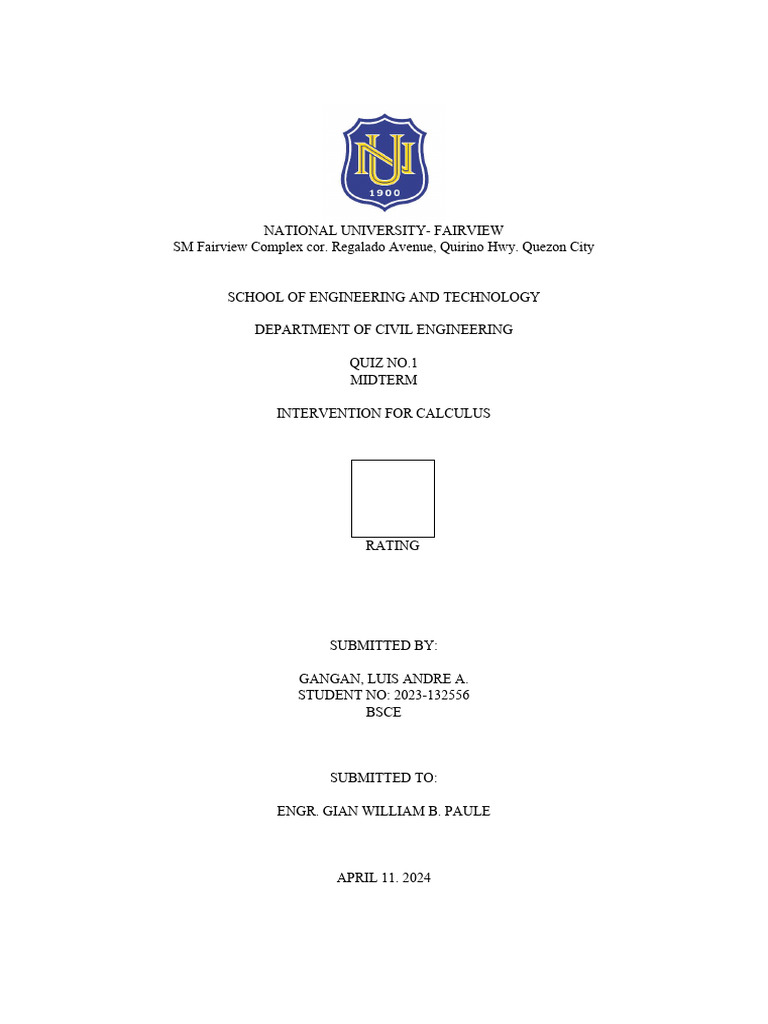 Enitv12d Quiz Front Page | PDF