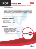 Ficha Técnica de Nitro Xtend XP | PDF | Fertilizante | Nutrientes