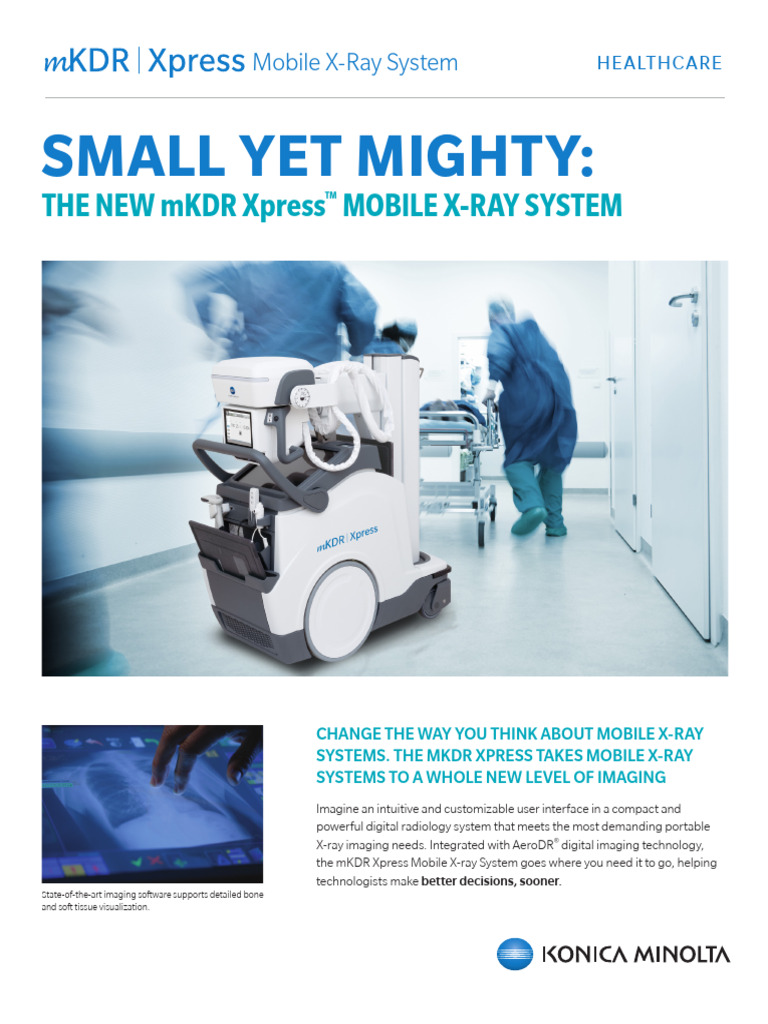 MKDR Xpress Brochure M1841 1021 RevD | PDF | Radiography | X Ray