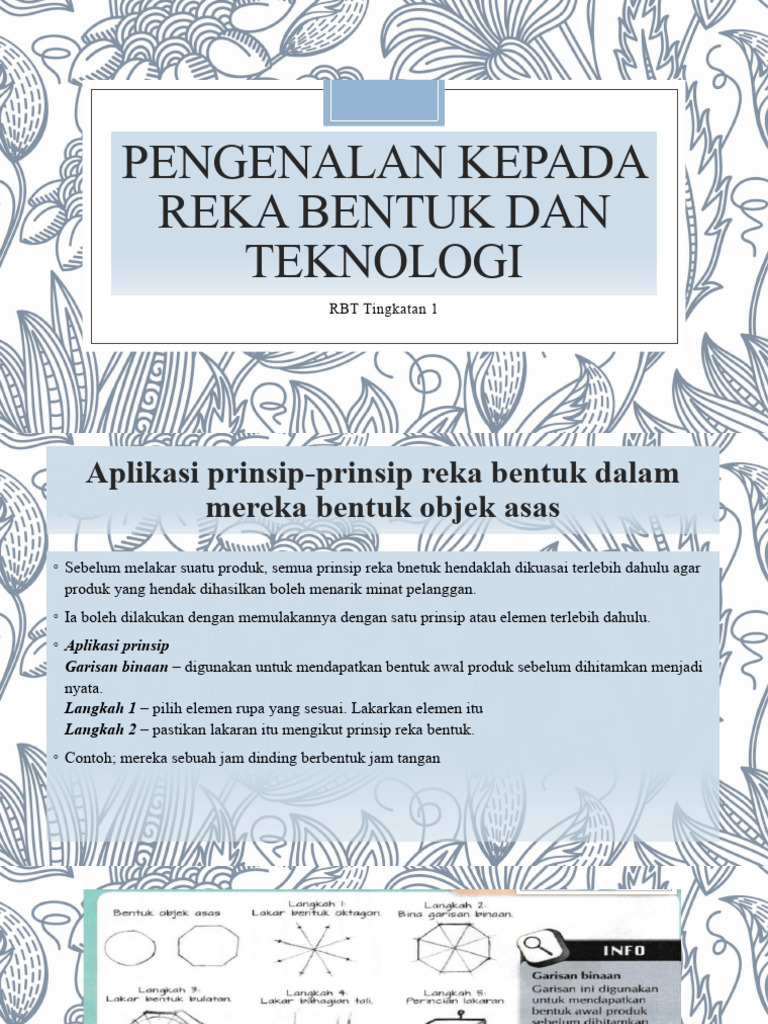 Pengenalan Kepada Reka Bentuk Dan Teknologi - 2 | PDF