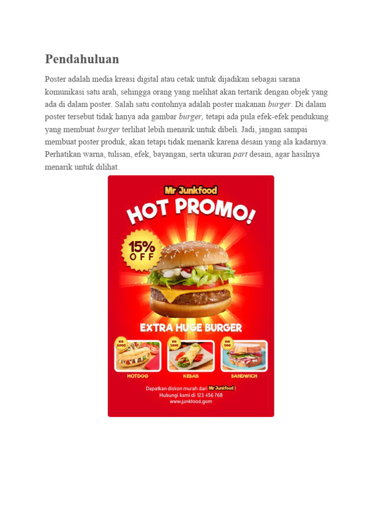 Modul Membuat Poster | PDF