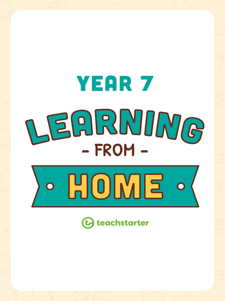 Year 7 School Closure Learning From Home Pack Learning From Home Pack 4297606 | PDF | Telegraphy ...