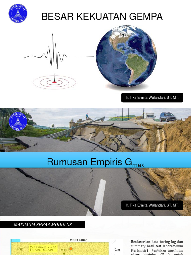 Besar Kekuatan Gempa | PDF