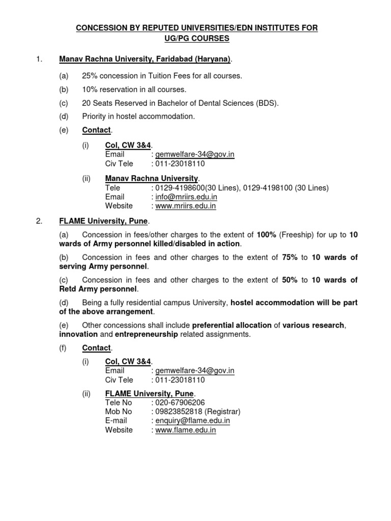 Edn Concession | PDF