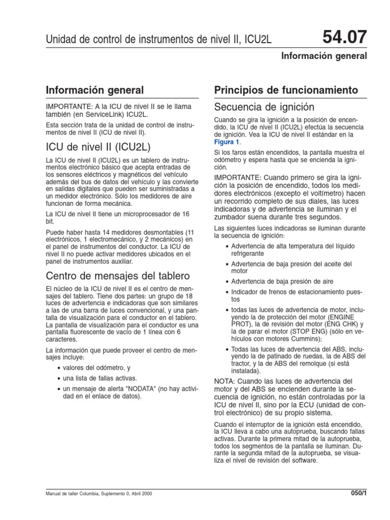 ICU2 | PDF | Cambiar | Conector eléctrico