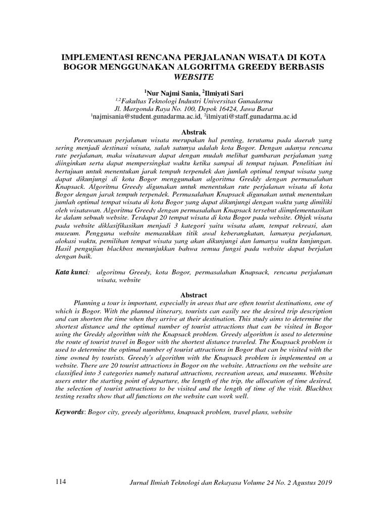 Algoritma Rute Optimum | PDF