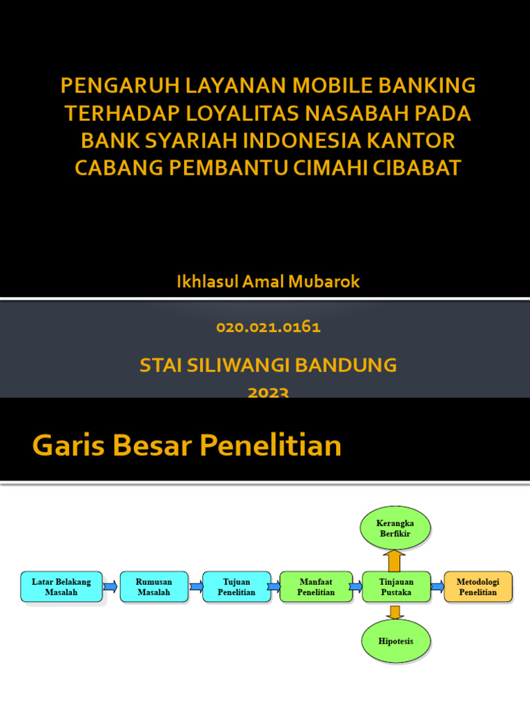 Contoh Power Point Seminar Proposal Sempro | PDF | Pengelolaan Keuangan & Uang