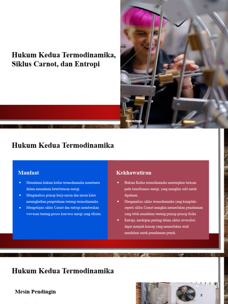 Hukum Kedua Termodinamika & Siklus Carnot | PDF