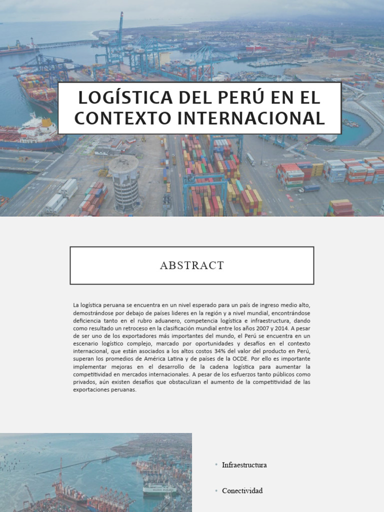 Logística del Perú: Retos y Oportunidades | PDF