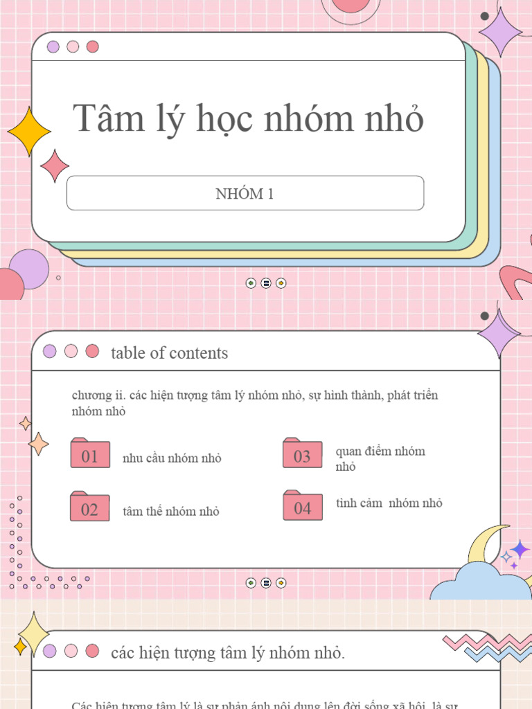 nhóm nhỏ - nhóm 1 | PDF