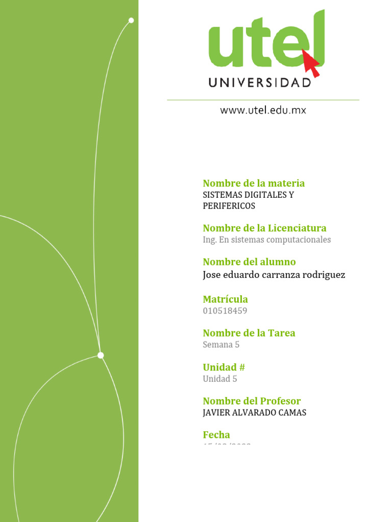 Semana 5 Sistemas Digitales y Perifericos JECR | PDF | Unidad Central de procesamiento ...