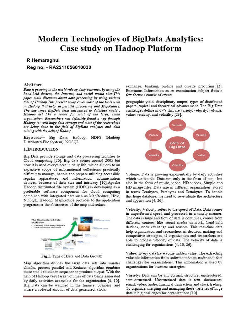 BD case study | PDF | Apache Hadoop | Big Data