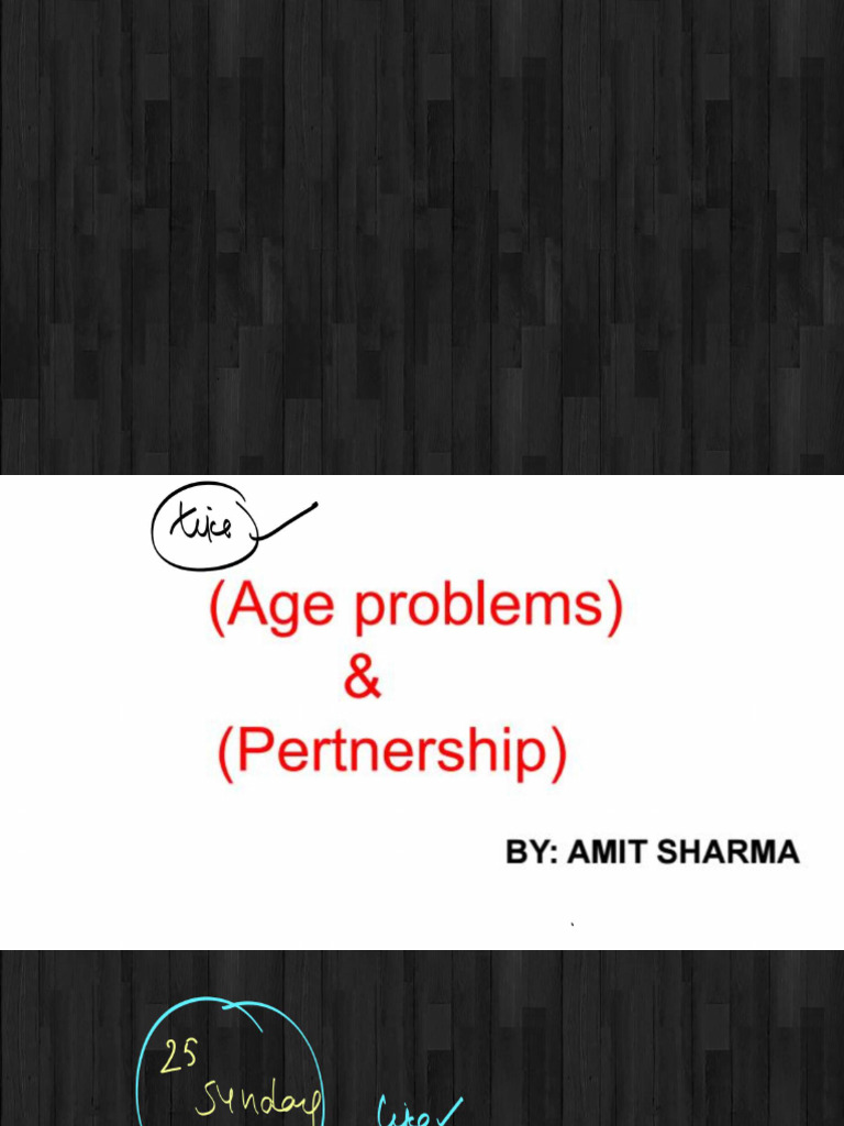 Age Partnership Revision BPDF - Compressed | PDF