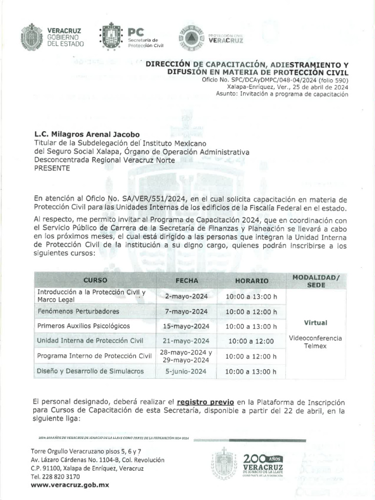 Imss - Prog Cap | PDF