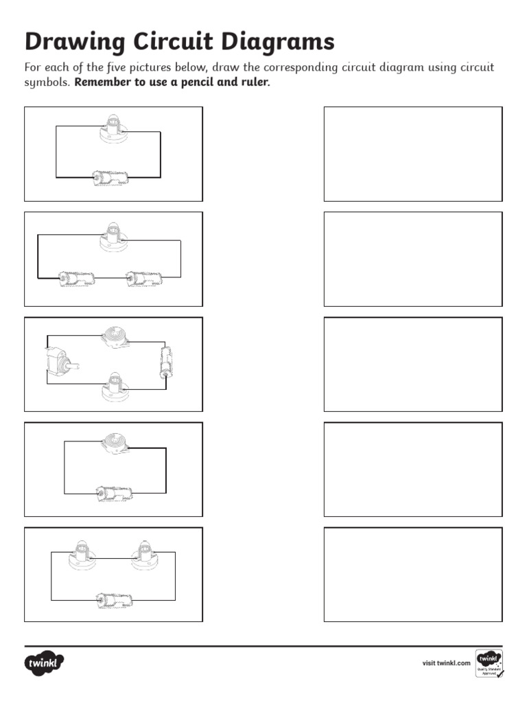 Drawing Circuit Diagrams Guide | PDF | Teaching Methods & Materials ...