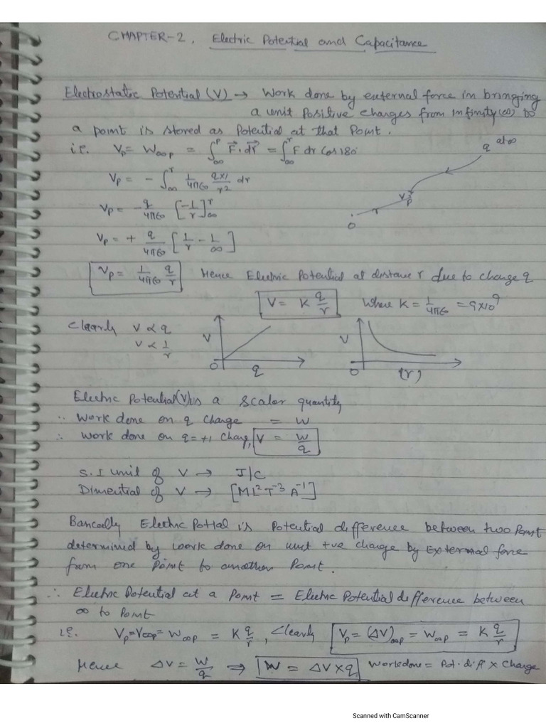 Xii Phy Chapter 2 by Padam | PDF