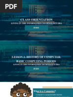 02 History of Computer-Basic Computing Periods | PDF | Information Technology | Computing