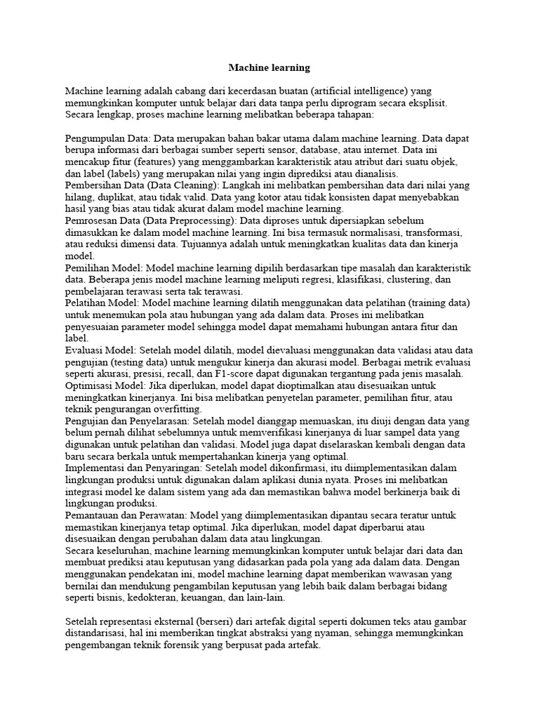 Machine Learning Pdf