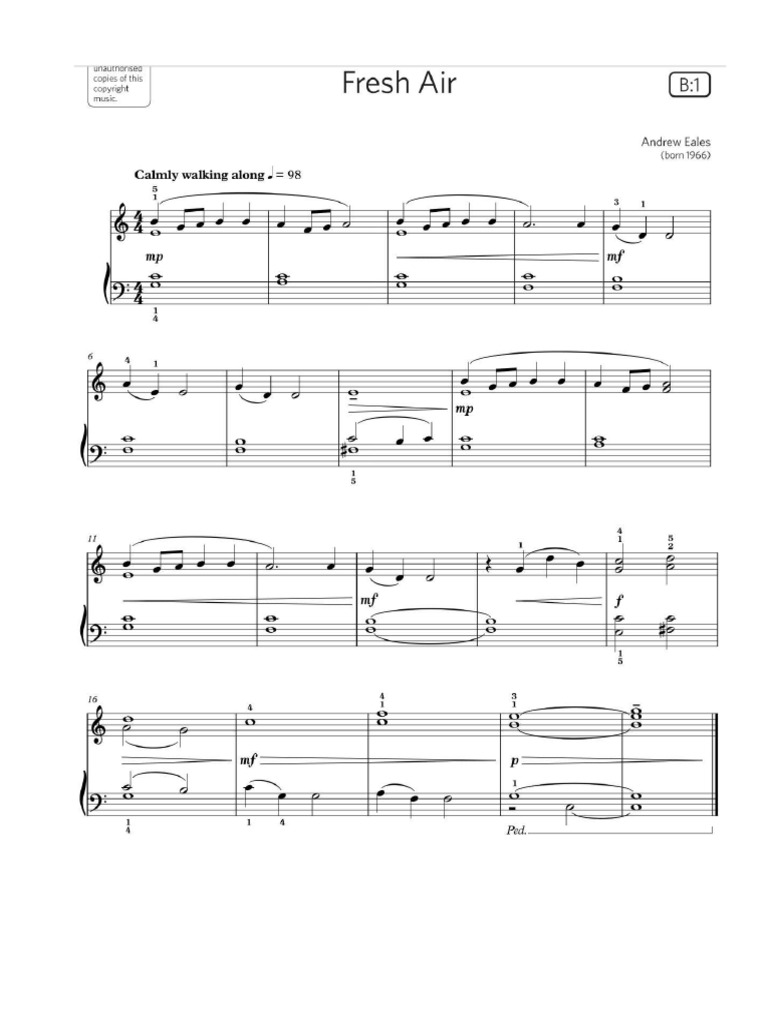 B1 Fresh Air | PDF