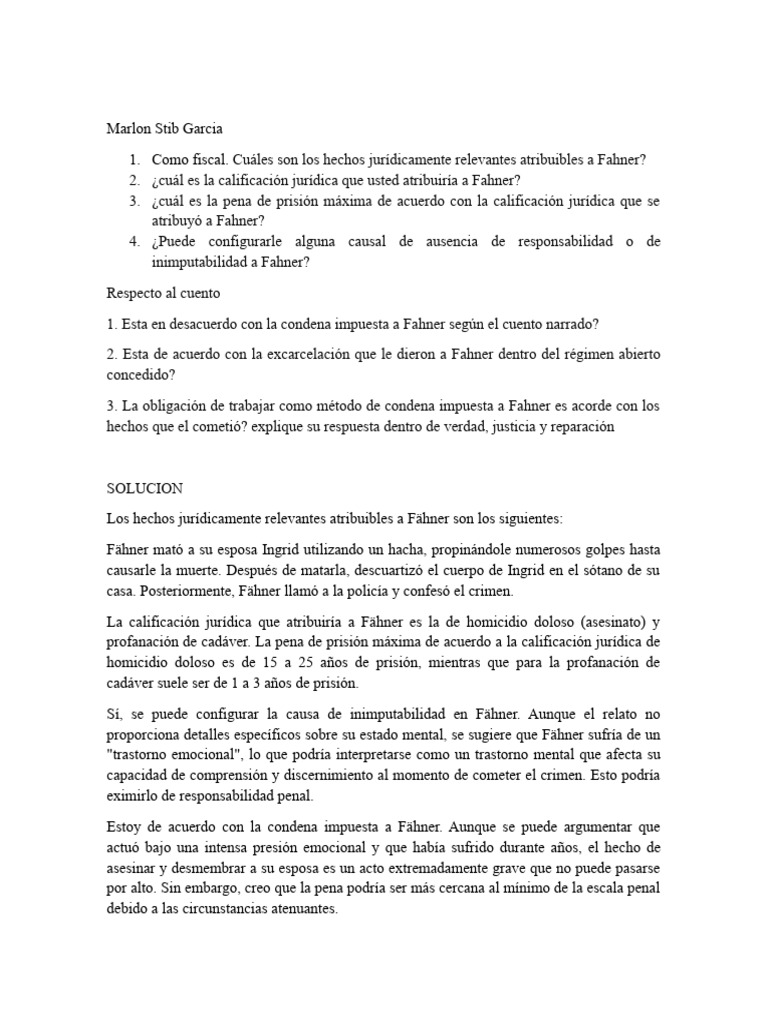 FAHNER | PDF | Asesinato | Homicidio