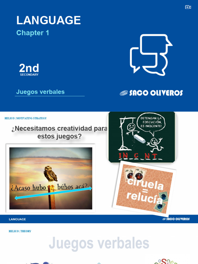 Lenguaje 2do Sec. | PDF