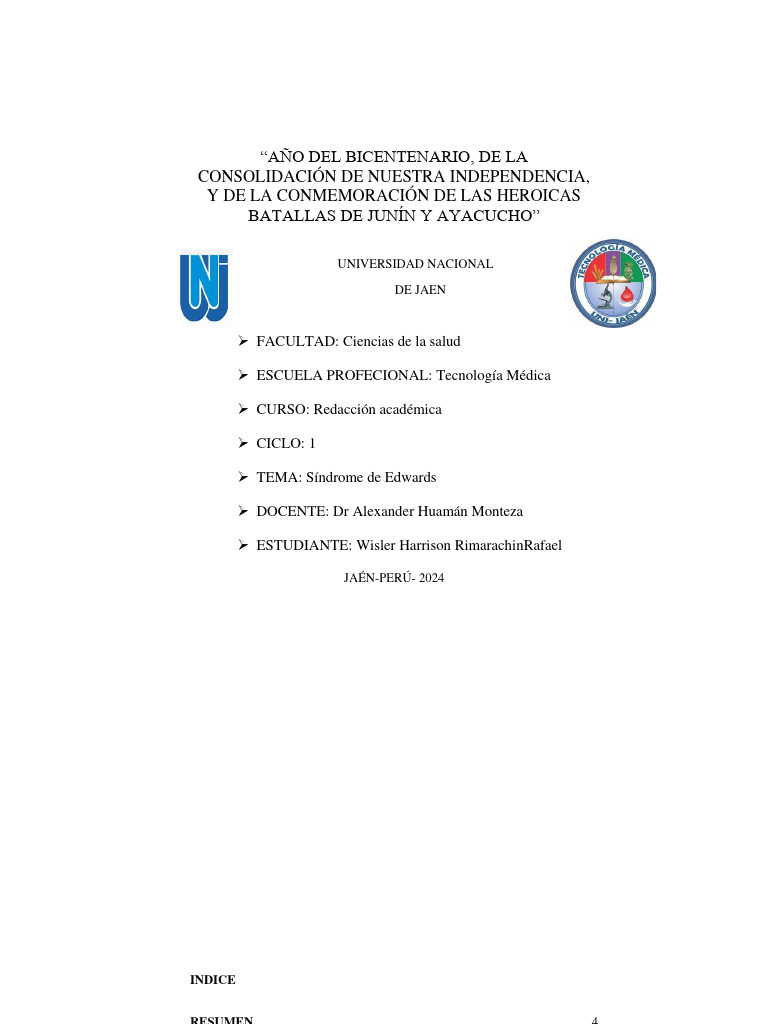 Metodo APA Sindrome Edwards | PDF | Cáncer | Enfermedades y trastornos