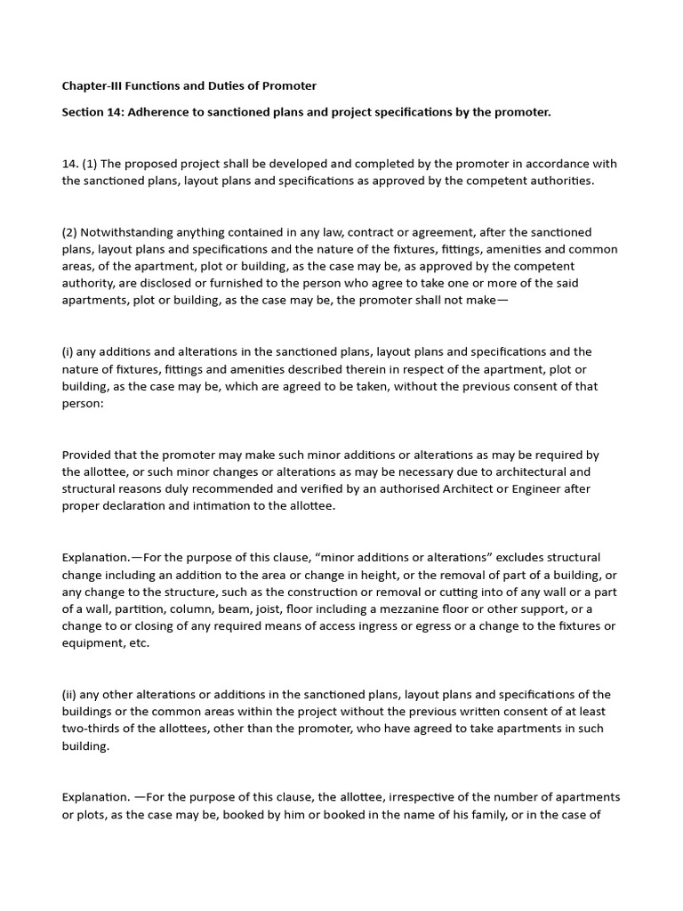 RERA Rules | PDF | Justice | Crime & Violence