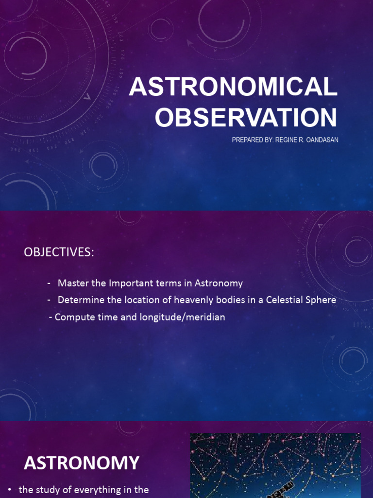 Astronomical Observation | PDF | Sphere | Geodesy