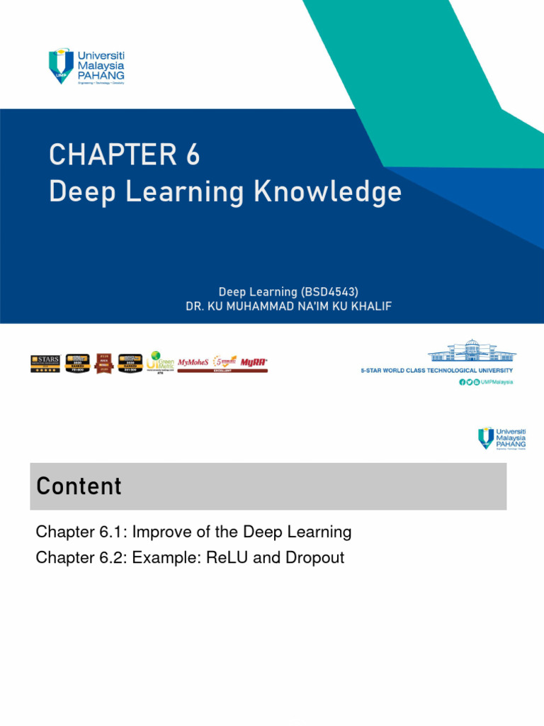 Chapter 6 Deep Learning Knowledge Pdf Deep Learning Artificial Neural Network