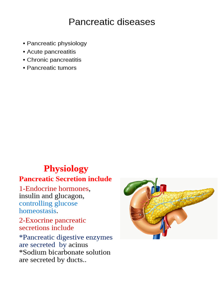 8 Pancreatic Disease 2slides | PDF | Pancreas | Pancreatic Cancer