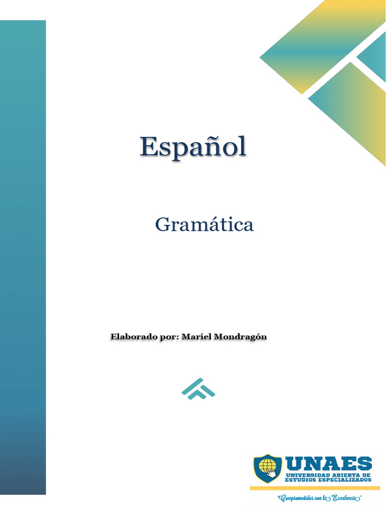 Reglas Esenciales de Gramática Española | PDF | Asunto (gramática ...