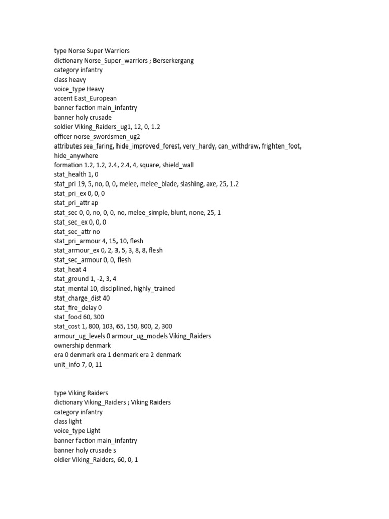 Norse Super Warriors Guide | PDF | Vikings | Infantry