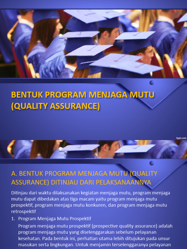 Bentuk Program Menjaga Mutu | PDF