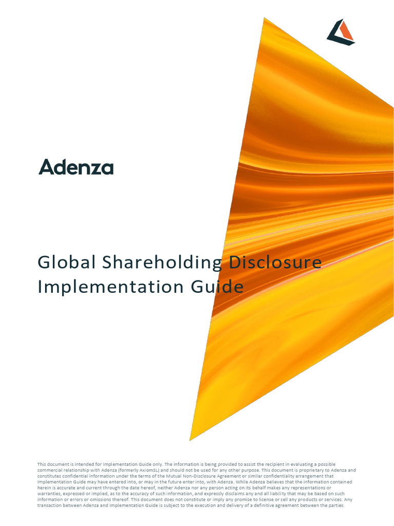 GSD Implementation Guide | PDF | Confidentiality | Information