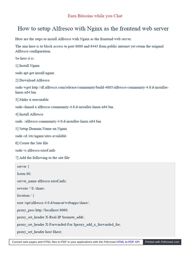 ezref_info_how_to_setup_alfresco_with_nginx_as_the_frontend_ | PDF ... ezref_info_how_to_setup_alfresco_with_nginx_as_the_frontend_ | PDF ...