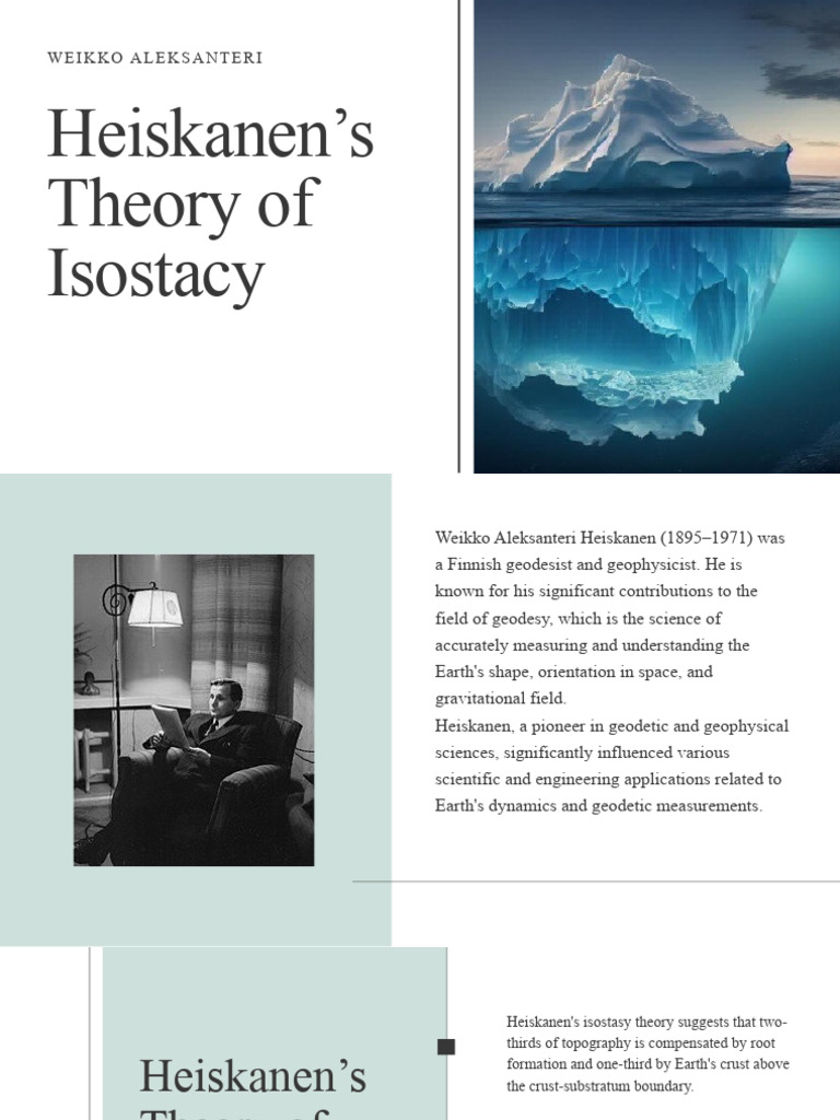 Heiskanens Theory of Isostasy 12234 | PDF | Plate Tectonics | Physical ...