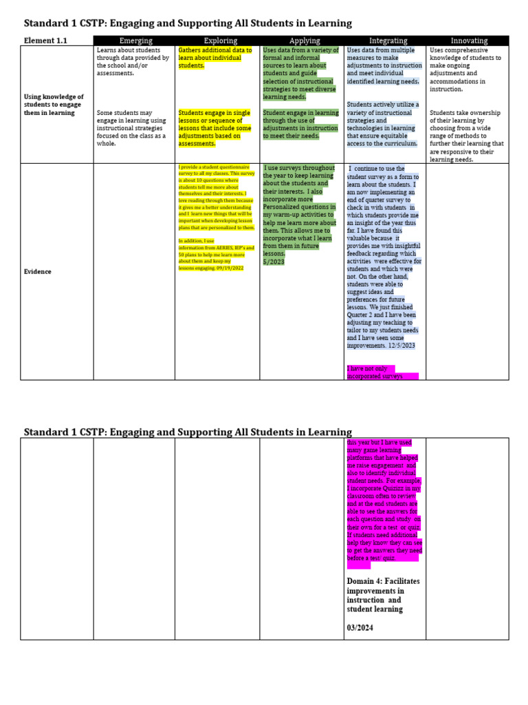cstp 1 herrera 12 06 2023 | PDF | Reading Comprehension | Critical Thinking
