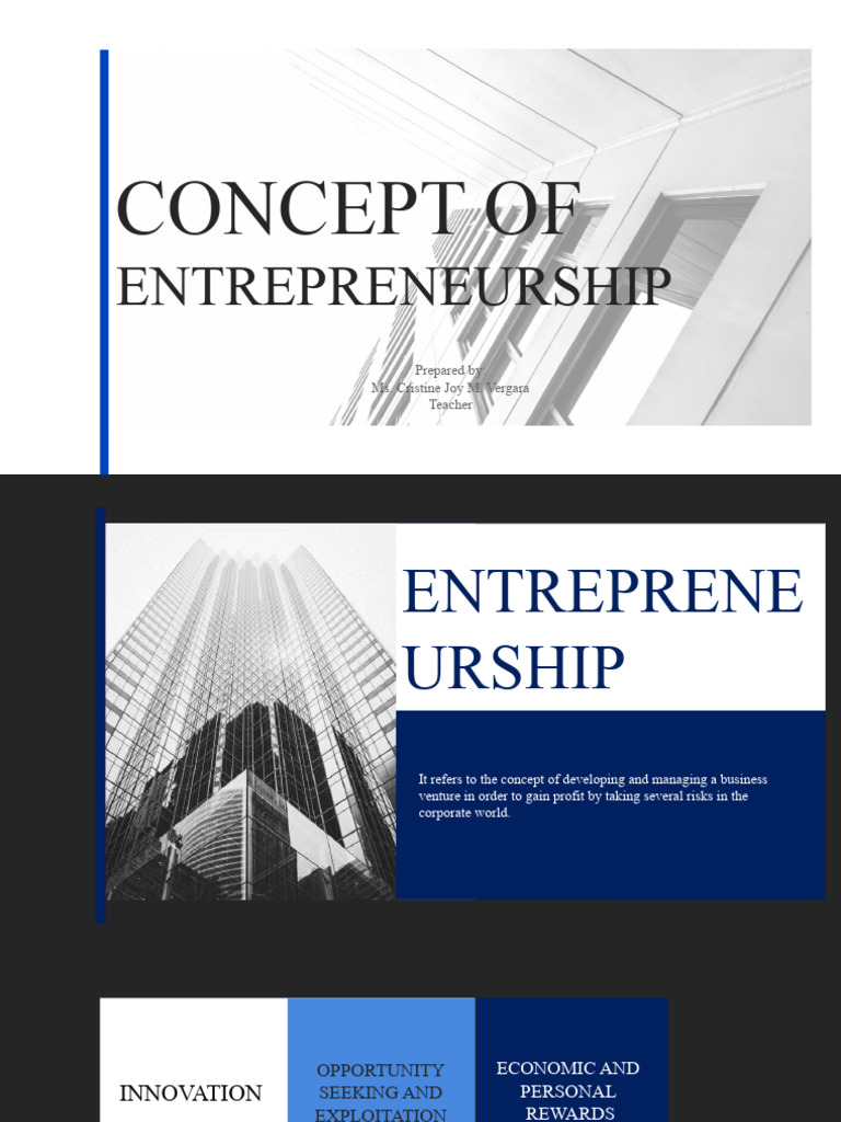 Lesson 1 - Entrepreneurship | PDF | Small And Medium Sized Enterprises ...
