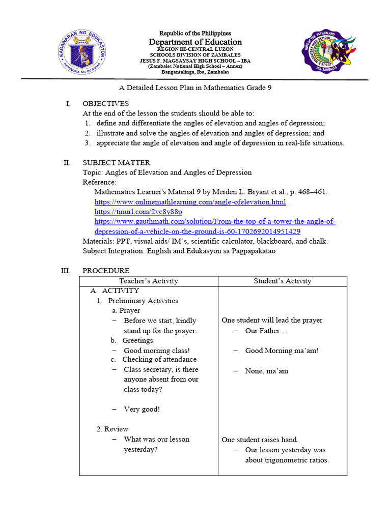 DLP Math | Download Free PDF | Trigonometric Functions | Trigonometry